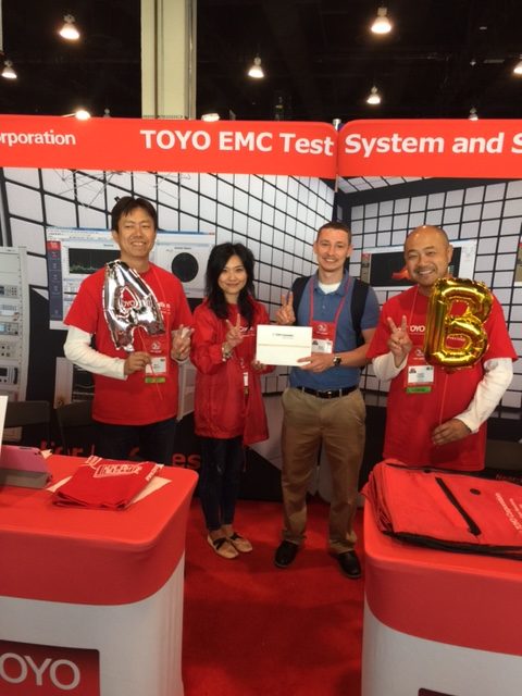 Thank you for stopping by TOYO booth at IEEE EMC Symposium in DC ...
