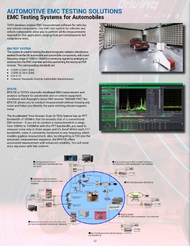 Page 12 - TOYO Automotive Test Solutions Brochure